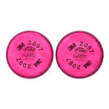 3M 2097 P100 Particulate Organic Vapor Filter 2 Pack – Sunbeam Safety