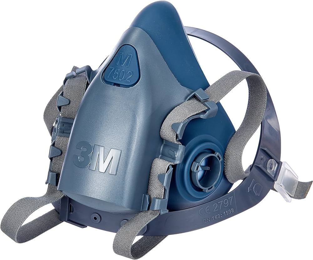 3M 7502 Half Facepiece Reusable Respirator | 3M 6000 Series Respirator ...